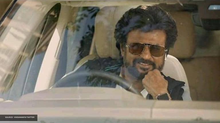 Rajinikanth spotted driving a luxurious car, fans trend # ...