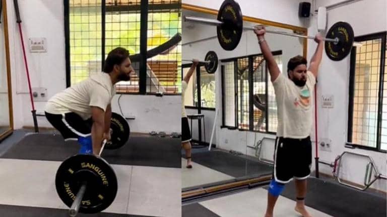 Rishabh Pant shows sign of an early return, shares video of himself ...