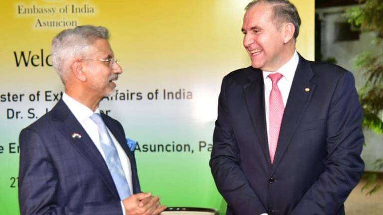 EAM Jaishankar inaugurates Indian Embassy in Paraguay | Republic World EAM Jaishankar inaugurates Indian Embassy in Paraguay | Republic World