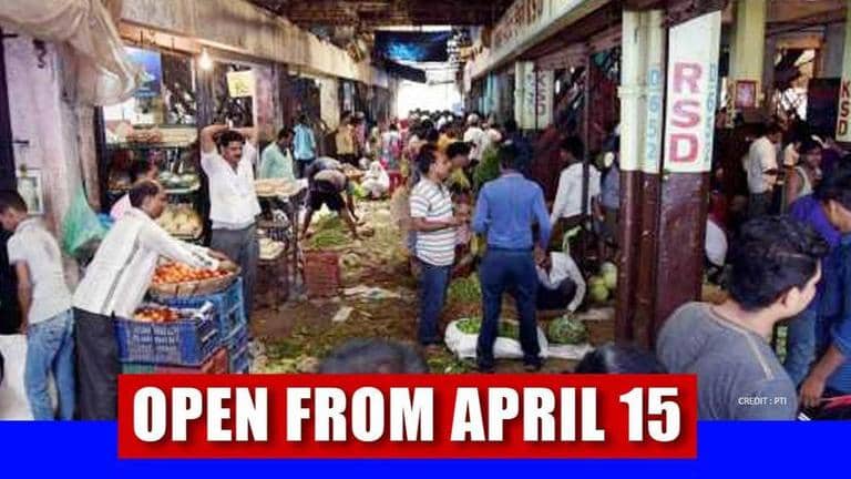 Navi Mumbai's APMC market set to resume operations from April 15 amid lockdown- Republic World