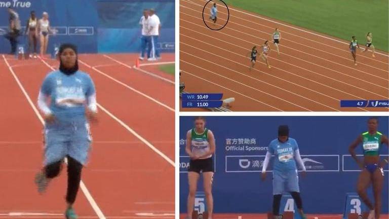 'Oversize and unathletic' Somalia runner records slowest finish in ...