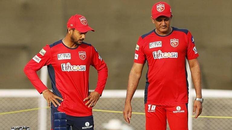 Punjab Kings likely to part ways with Anil Kumble, drop Mayank Agarwal ... Punjab Kings likely to part ways with Anil Kumble, drop Mayank Agarwal ...
