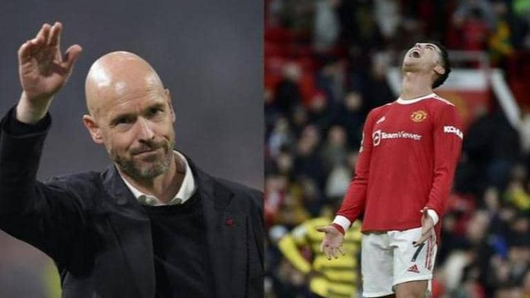 Erik ten Hag gives strong one-line response to Cristiano Ronaldo's ...