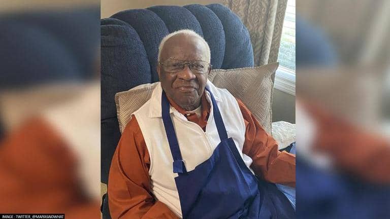 100-year-old man's birthday pictures shared on Twitter; netizens react ...