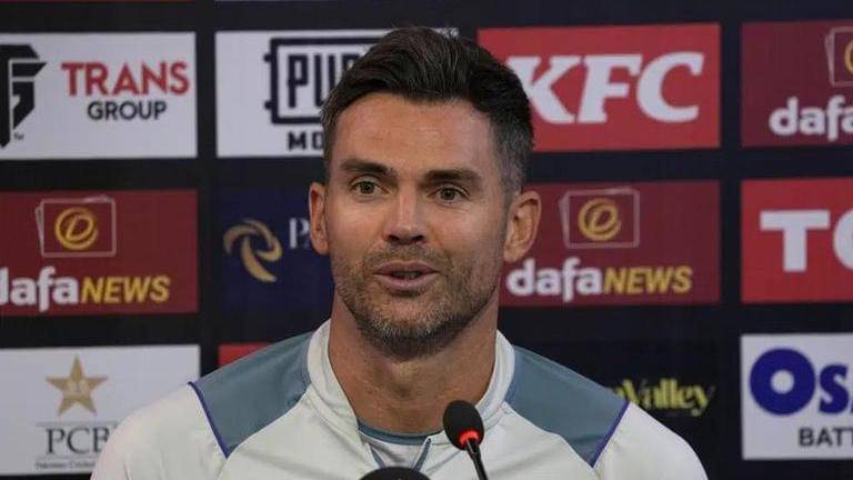 James Anderson shows his dance moves to the kids ahead of much ...