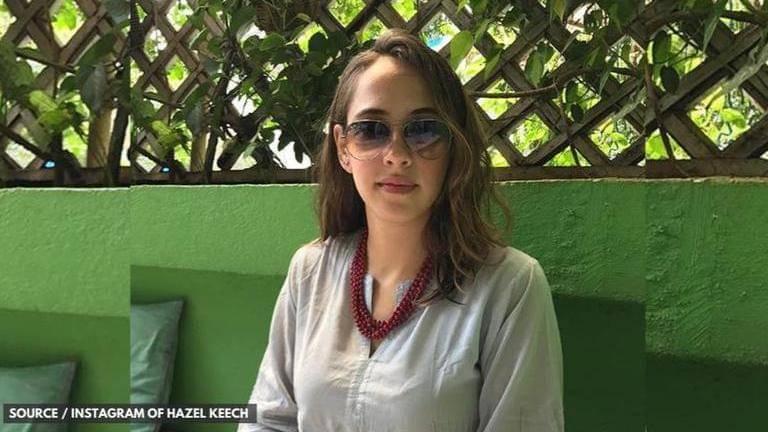 Hazel Keech looks unrecognisable as she starts her 1st day of exercise ...