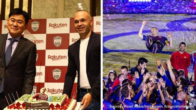 Barcelona legend Andres Iniesta signs new deal on birthday, former club ...
