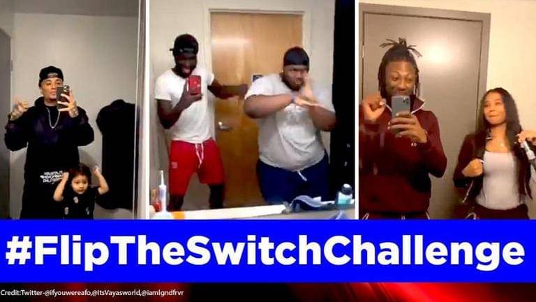 'Flip the switch' challenge reveals hilarious transformations, watch ...