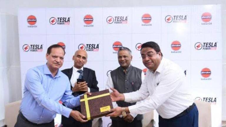 Tesla Power USA batteries to be available at 36k Indian Oil Corporation ...