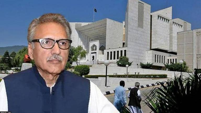 Pak President Alvi admits need for streamlining apex court, questions ...