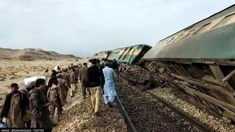 At least 8 injured after explosion derails train in Pakistan's ...