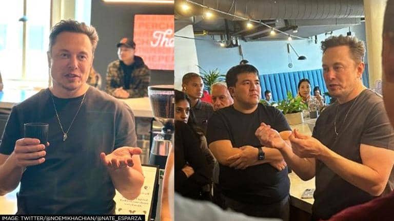 'Chief Twit' Elon Musk meets Twitter employees at HQ after barging in ...