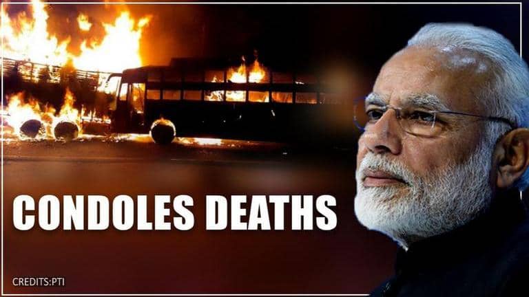 PM Modi expresses grief over deaths in Kannauj bus accident- Republic World