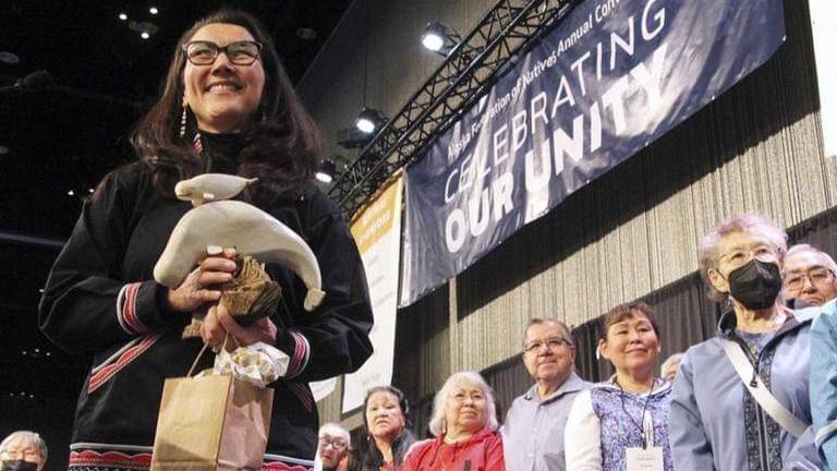 Alaska Natives fete their 1st Congress member, Mary Peltola- Republic World Alaska Natives fete their 1st Congress member, Mary Peltola- Republic World