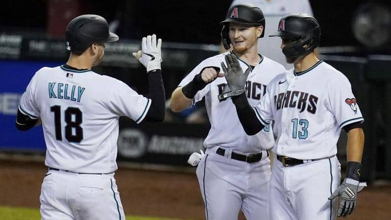 Kelly hits 3-run homer, Diamondbacks beat Rangers 7-0- Republic World
