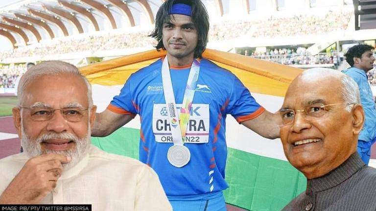 PM Modi, outgoing President Kovind congratulate Neeraj Chopra on World ...