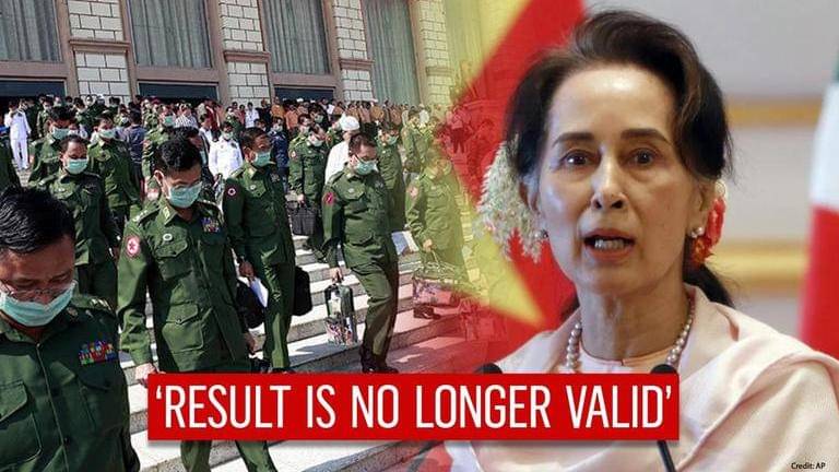 Myanmar's new election commission annulled the 2020 election results ...