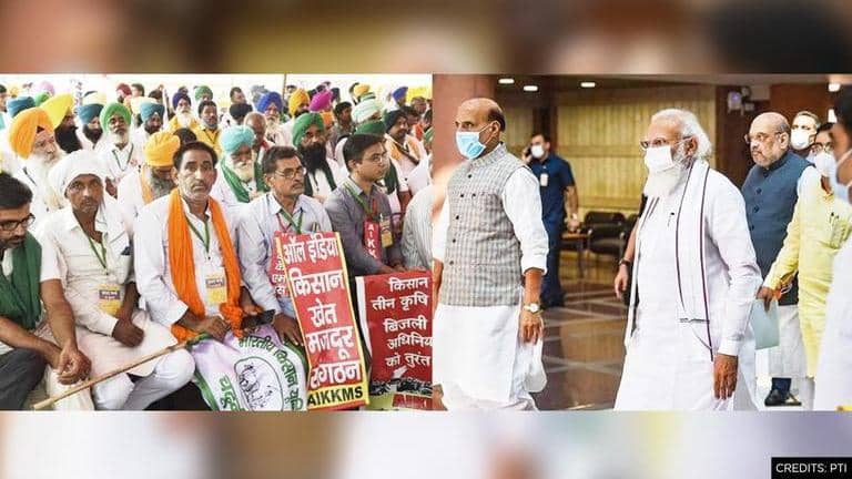 Farmers pass 'no-confidence' motion against Centre at Kisan Sansad ...