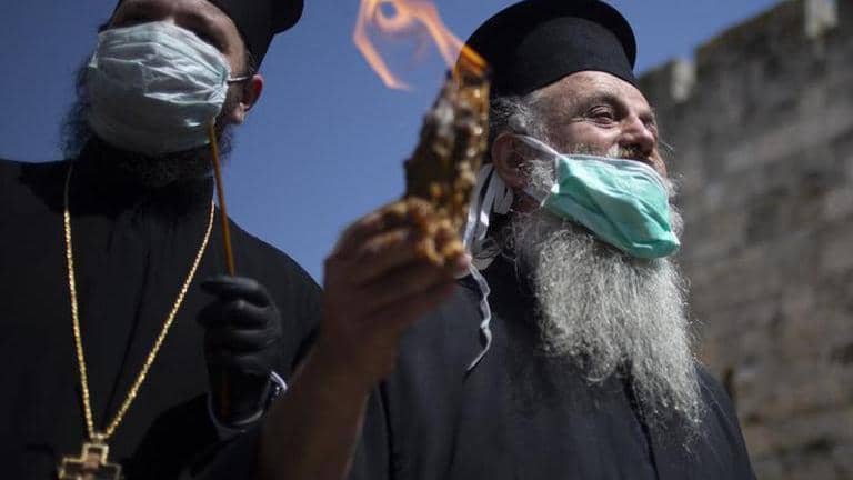 Jerusalem's Holy Sepulcher reopens after coronavirus closure- Republic ...