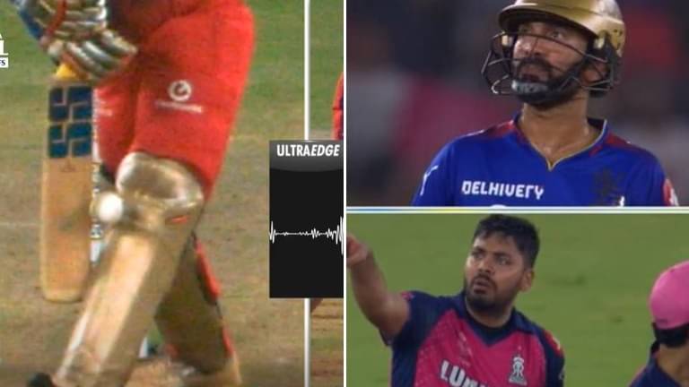 IPL 2024: Massive controversy erupts in RR vs RCB match, umpiring goof-up saves Dinesh Karthik ...