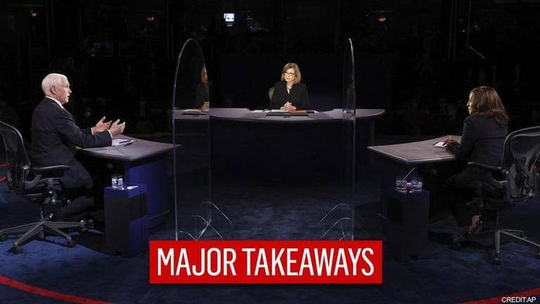 US Vice-Presidential Debate 2020: Five major takeaways from Pence ...