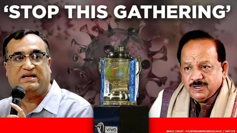 Congress demands closed-doors IPL matches; sends advice Health Ministry ...