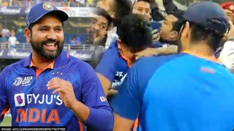 Watch: Video of Rohit Sharma comforting crying fan in Assam sends ...