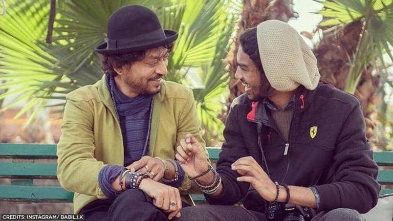 Babil Khan resumes posting dad Irrfan's memories after stopping because ...