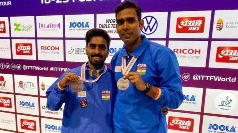 Sharath-Sathiyan enters top-20 in doubles rankings, Amalraj in singles top-100- Republic World