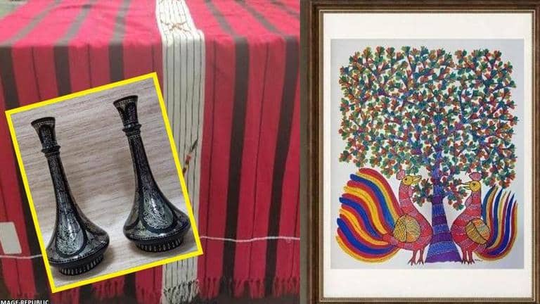 Modi's BRICS gift diplomacy: Gond art, Surahi vessels and Naga shawls ...