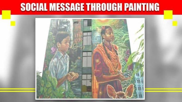 Mural paintings on walls of Patna draw attention to social issues ...