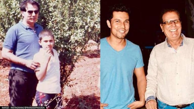 Randeep Hooda shares throwback picture with father on latter's bday ...