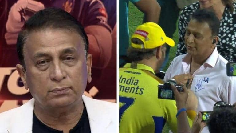 WATCH | Sunil Gavaskar breaks down in tears as he recalls iconic Dhoni moment in IPL 2023 ...