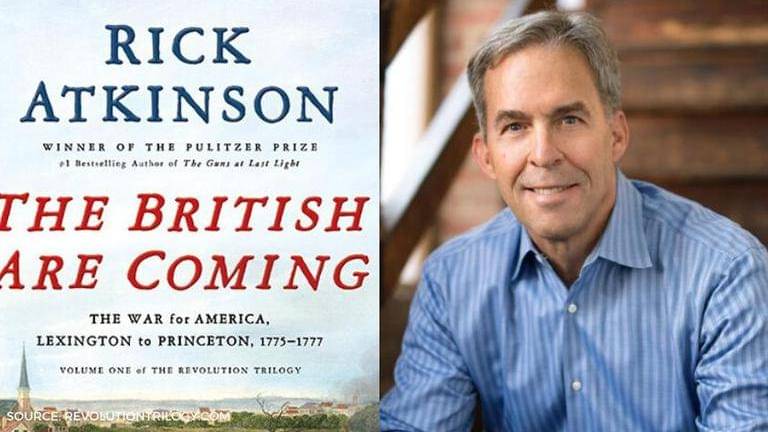 Rick Atkinson wins American History Book Prize for 'The British Are ...