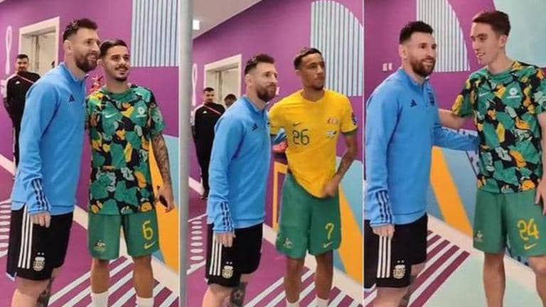 Watch: Australian players queue up to get pictures clicked with ...