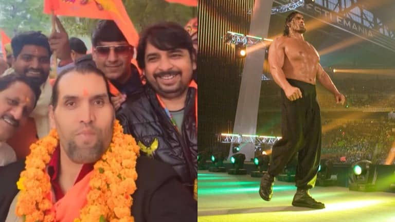Ayodhya Ram Temple: The Great Khali takes out 'giant' procession for ...