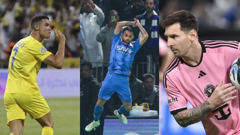 Watch Al Hilal Player Does Cristiano Ronaldos Iconic Celebration