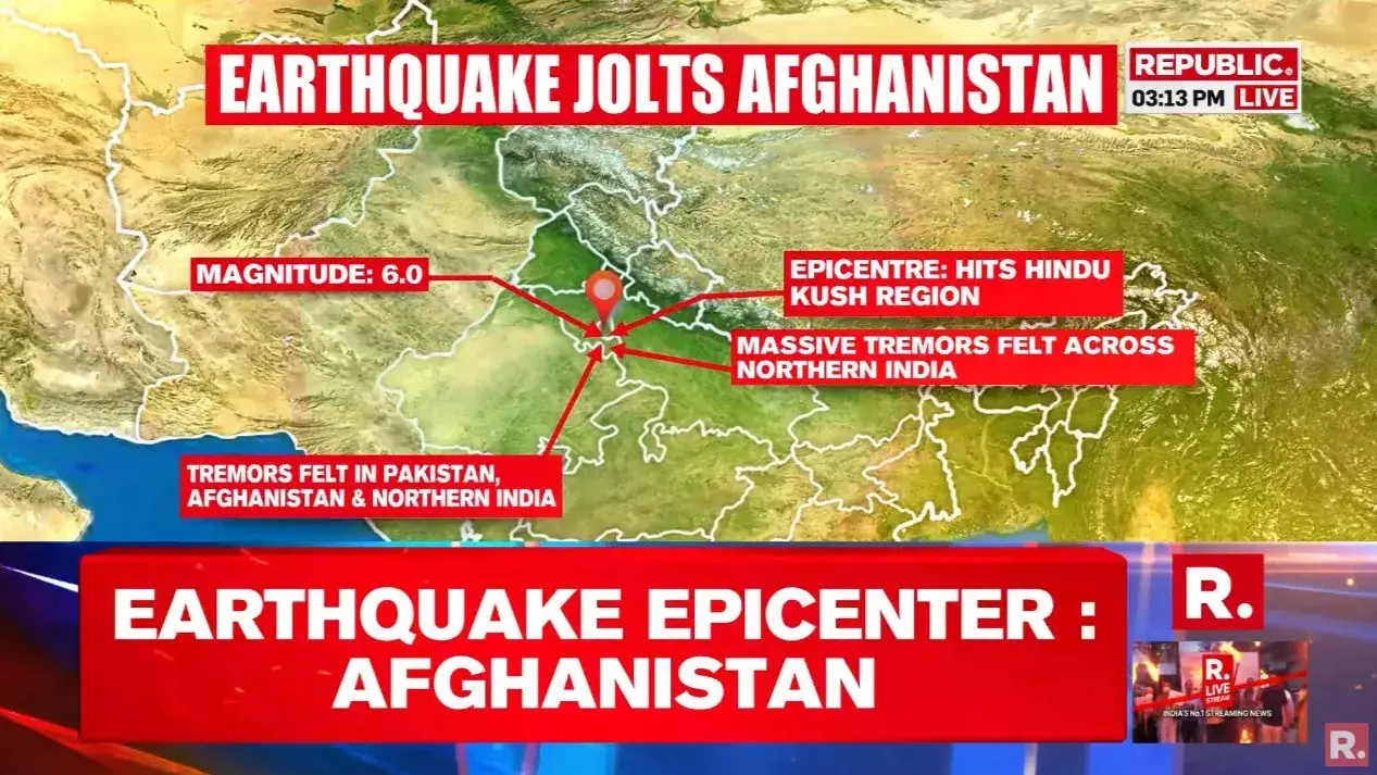 Tremors Felt in Delhi-NCR After 6.1 Earthquake Hits Afghanistan ...