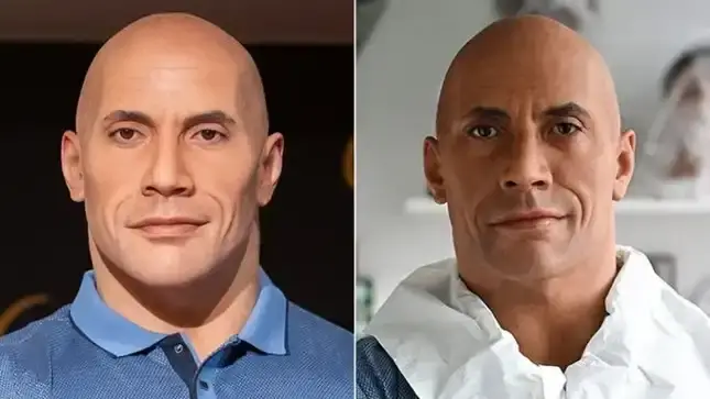 Dwayne 'The Rock' Johnson wax figure skin tone change after criticism ...