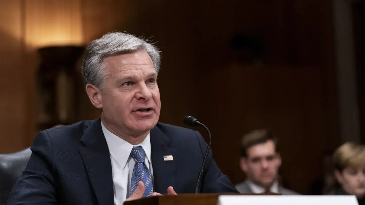 FBI Director Christopher Wray To Resign At End of US President Biden's ...