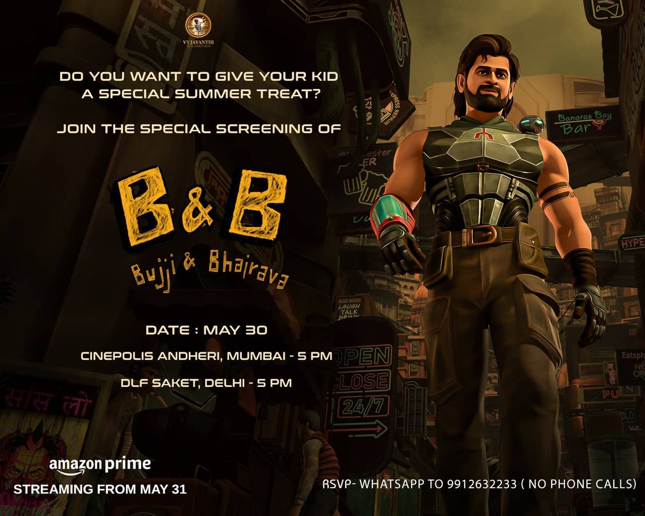 Kalki 2898 AD Animated Series Bujji And Bhairava Teases Nag Ashwin's ...