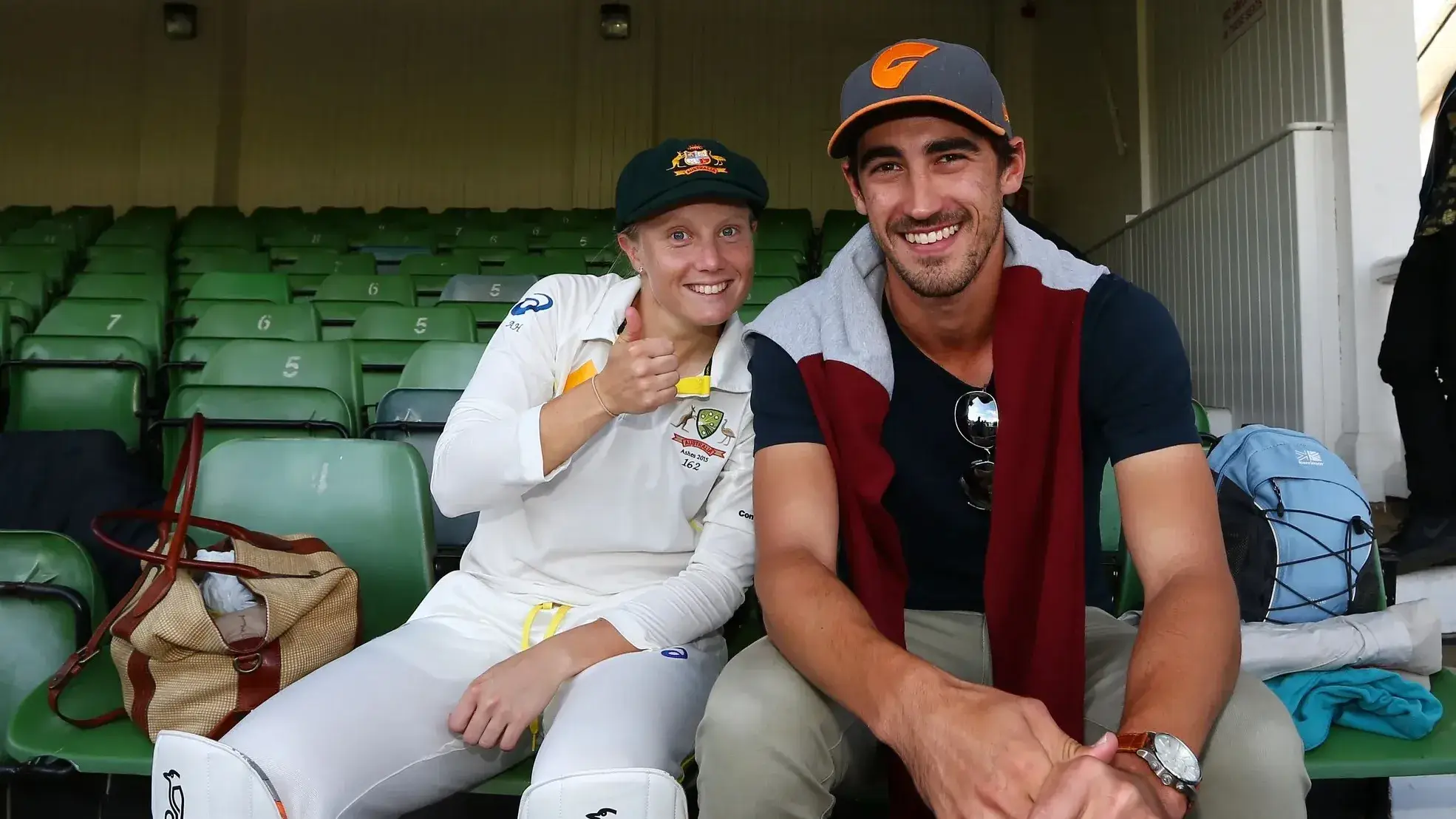 Alyssa Healy clears the air on whether she drank beer after husband ...