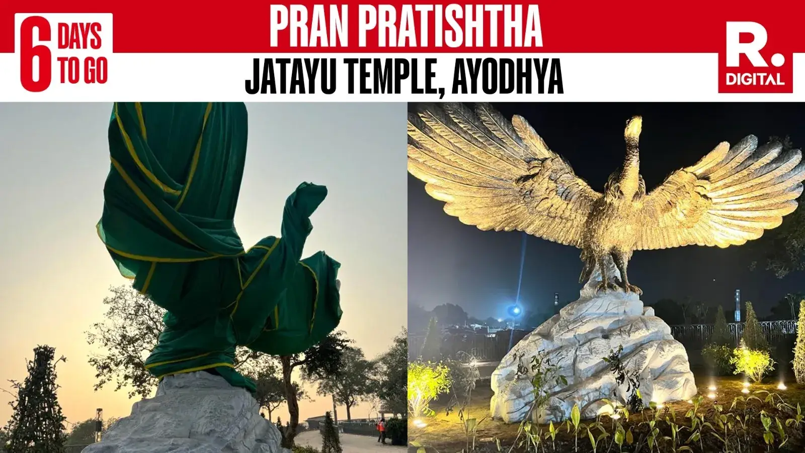 Jatayu to Shiva Temple: A Glimpse into Final Touches Of Ram Mandir ...