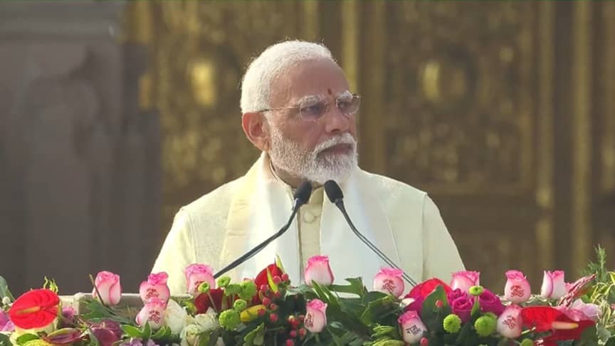 PM Modi's First Address After Pran Pratishtha After Ram Mandir: UPDATES ...
