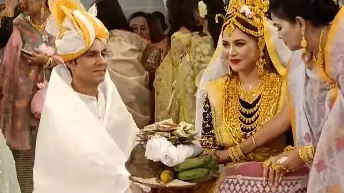 Randeep Hooda weds Lin Laishram: First glimpse of traditional Meitei ...