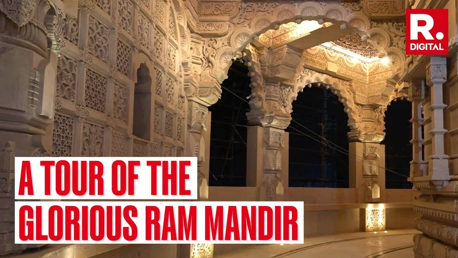 Video: Take a Virtual Tour of Ram Mandir Ahead of Pran Pratishtha ...