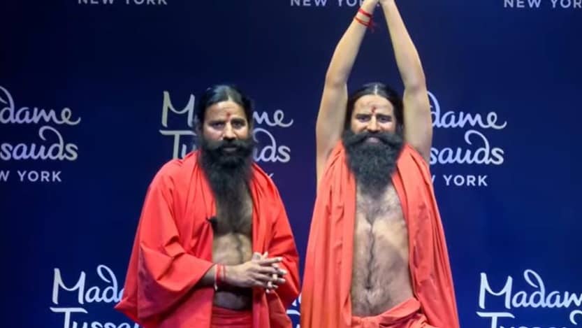 Swami Ramdev’s Wax Statue From Madame Tussauds New York Unveiled in ...