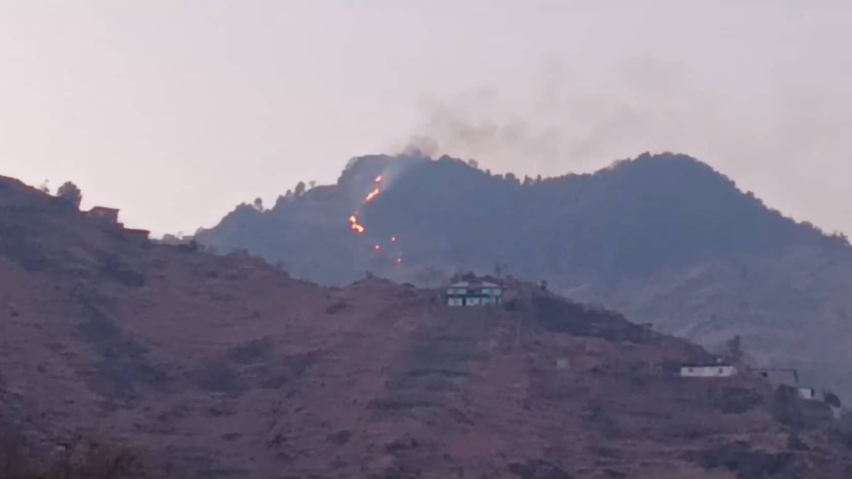 High Alert Along LoC: Pakistan Sets Forests on Fire, Raising Concerns ...