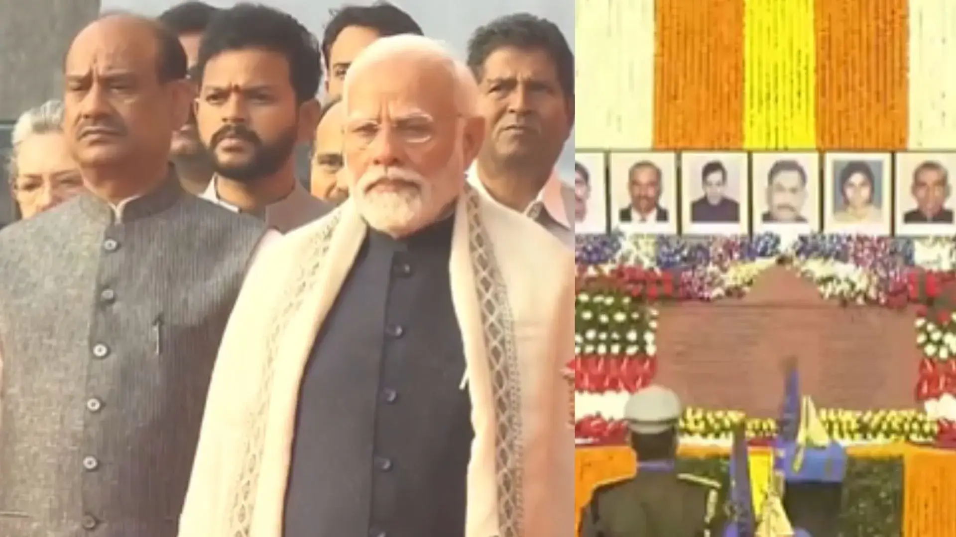 BJP, Opp leaders come together to honour the heroes who gave their ...