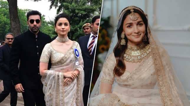 Alia repeats her wedding saree for National Awards | Republic World